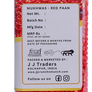 Red Paan Mukhwas | A Traditional Indian Delight |JJcrunchnmunch